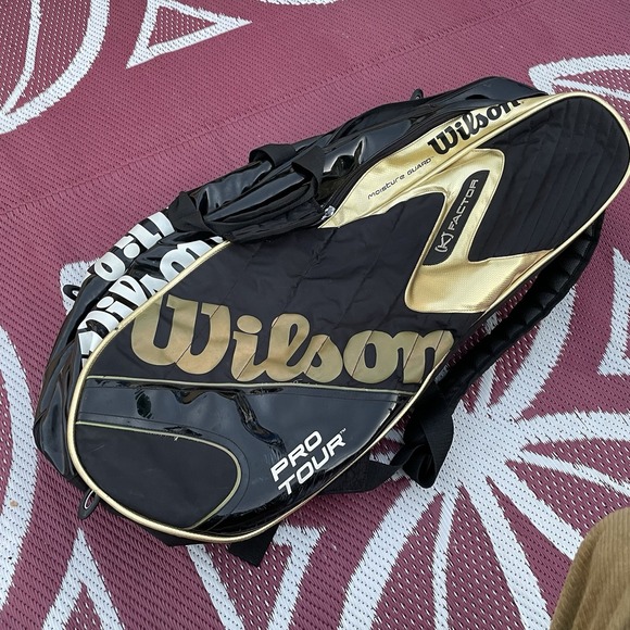 Wilson | Bags | Wilson Pro Tour Thermo Guard K Factor Racket Carry ...